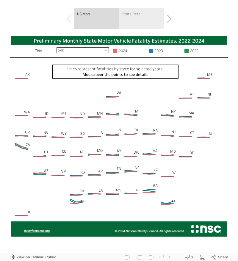 March 2024 Preliminary Crash Fatality Estimates - Injury Facts