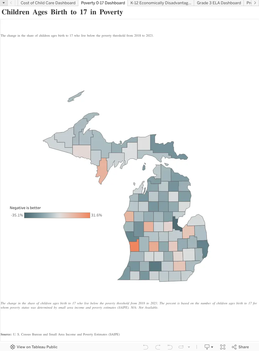 Heat Map: Children Living in Poverty – MLPP