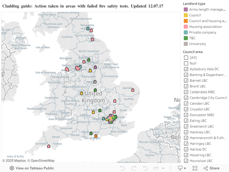 Cladding latest: 202 blocks in 55 council areas fail tests | Local ...