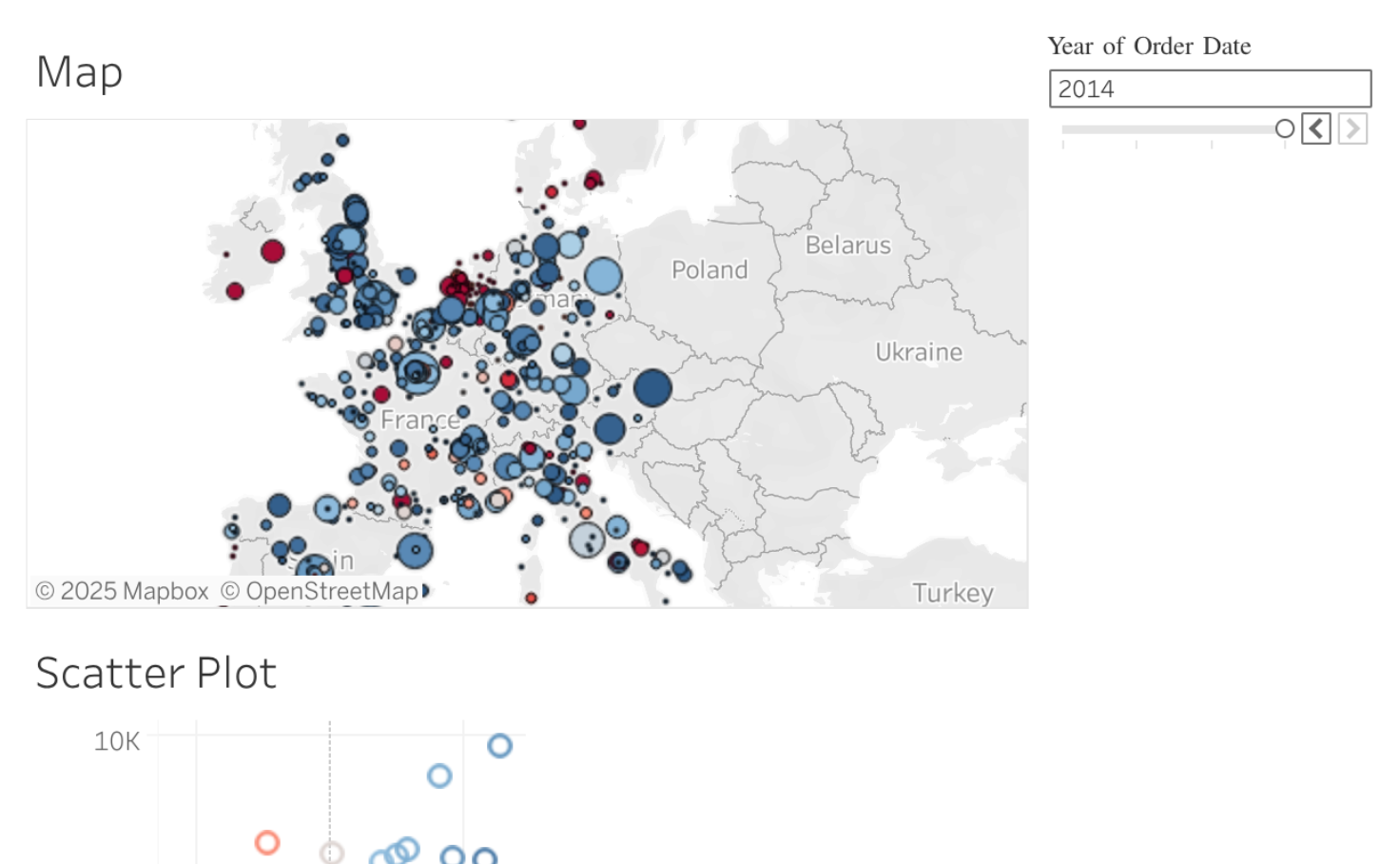Dashboard Map and Plot | Tableau Public