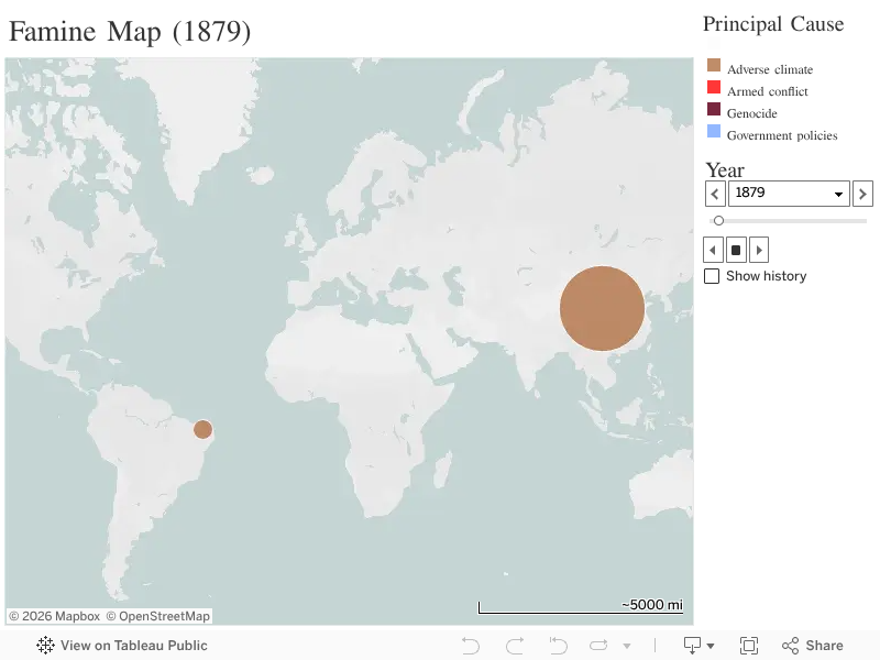 Visualizing the Historical Geography of Famines | World Peace Foundation