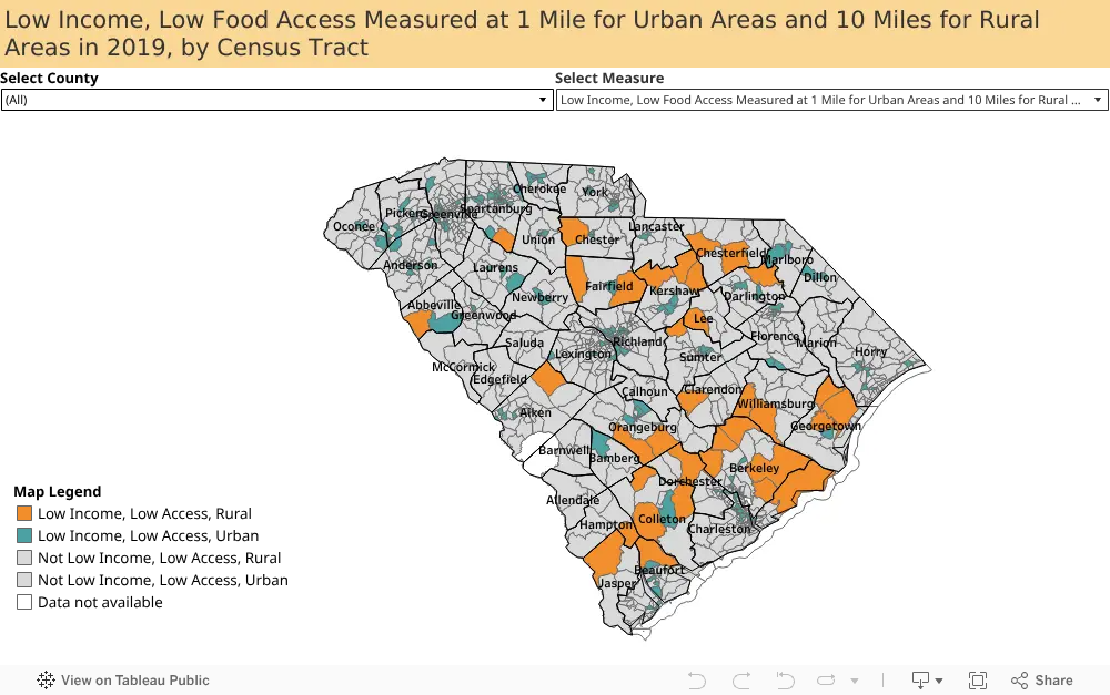 Exploring Food Insecurity in South Carolina