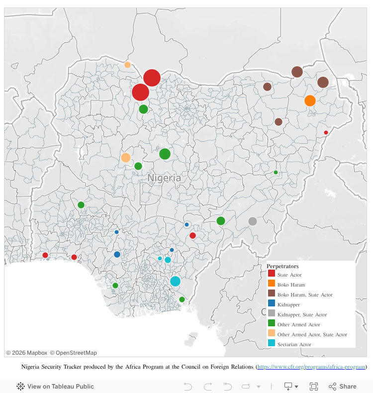 Nigeria Security Tracker Weekly Update: May 16–22 | Council on Foreign ...