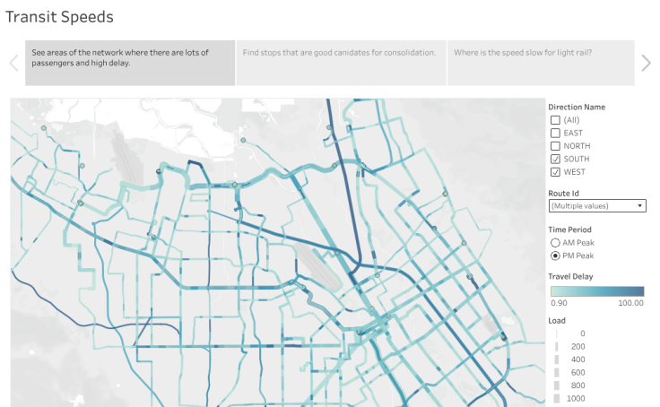 stops and speed analyses | Tableau Public