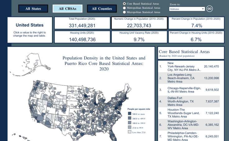 Workbook: 2020 Census Population and Housing Map