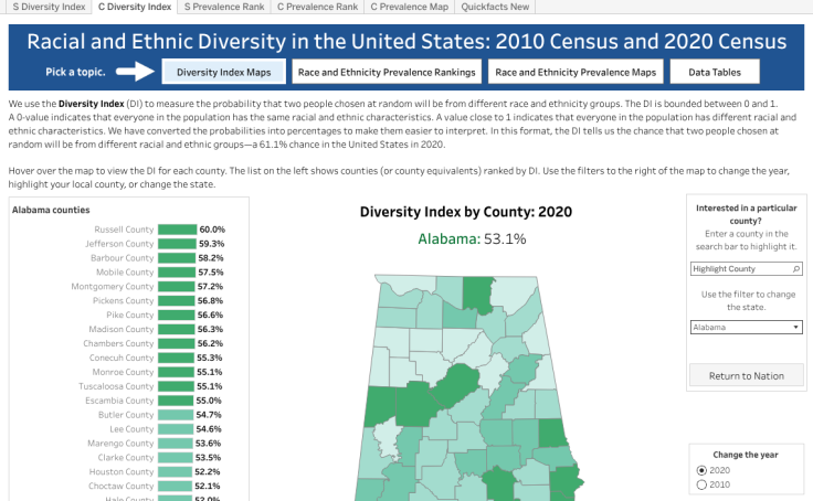 Workbook: Racial and Ethnic Diversity in the United States: 2010 and ...