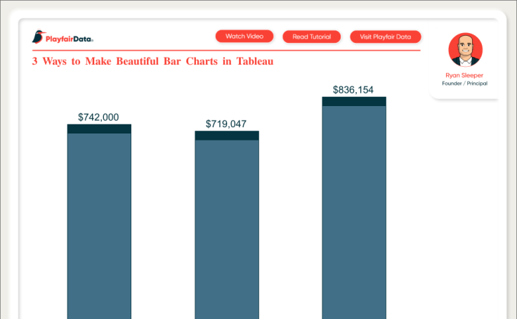 Workbook 3 Ways To Make Beautiful Bar Charts 