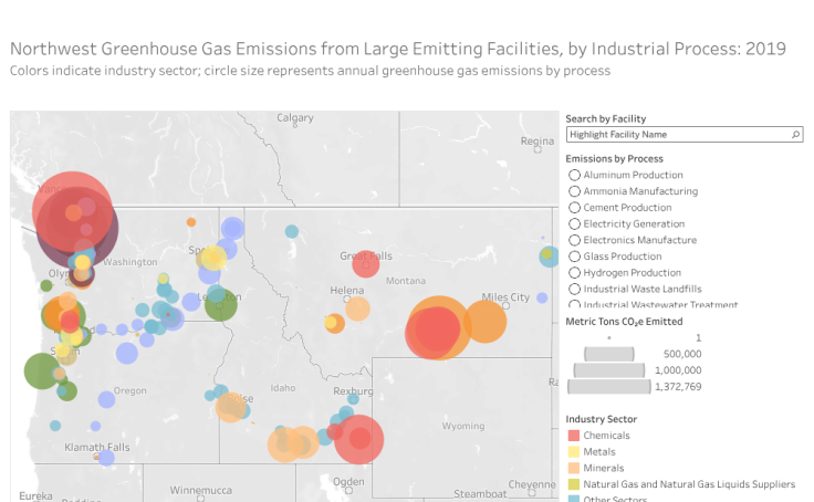 Workbook: v2_Northwest Greenhouse Gas Emissions from Large Emitting ...