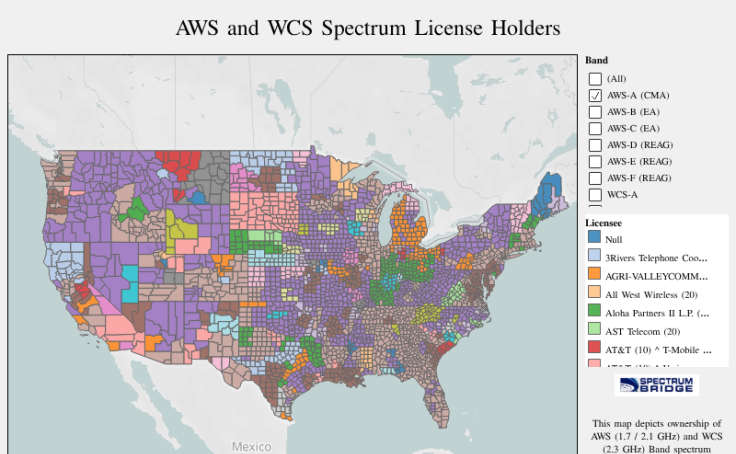 Workbook: AWS and WCS Spectrum Licensees