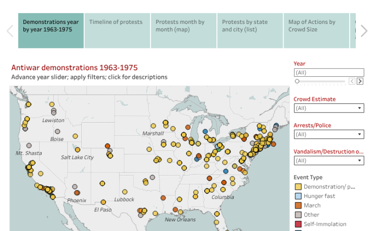 Workbook: Antiwar protests Vietnam Era