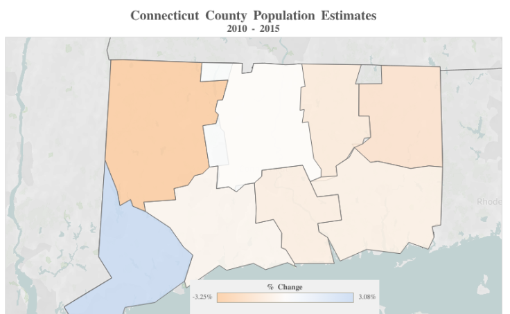 Workbook: Connecticut County Population Estimates
