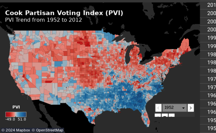 Workbook: Cook Partisan Voting Index (PVI) Trend