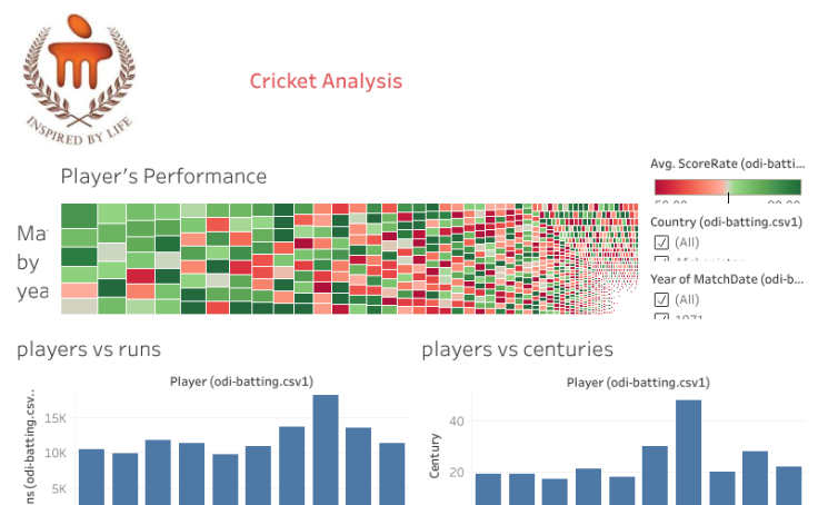 Workbook: Cricket Dashboard