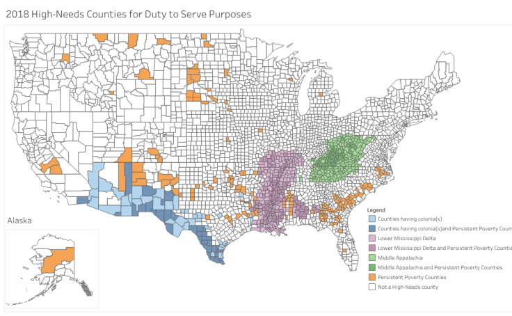 Workbook: DTS County Map 2018
