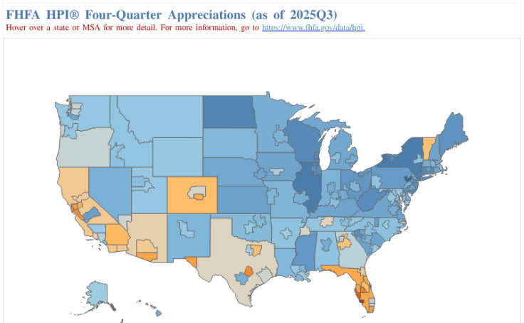 Workbook: FHFA HPI Four-Quarter Appreciations