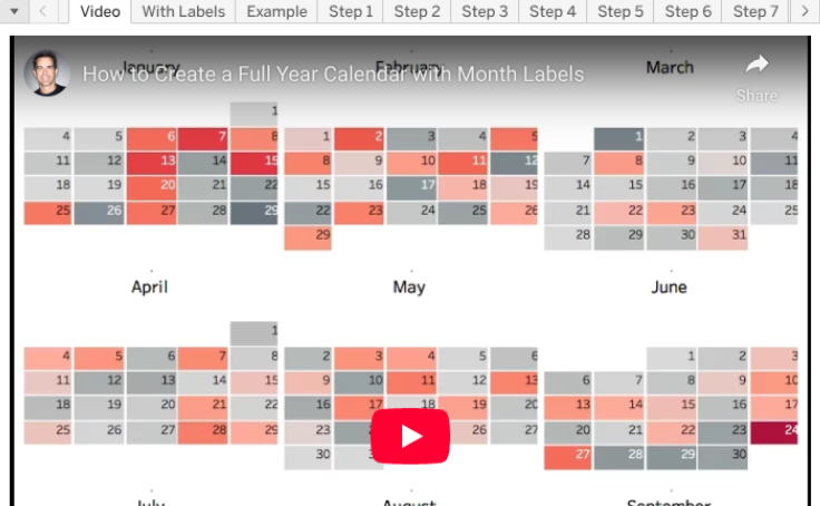 Workbook: Full Year Heatmap Calendar with Month Labels