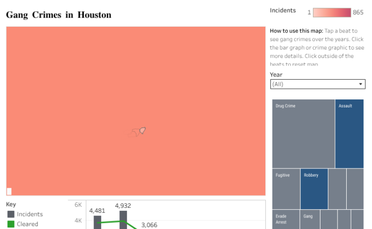 Workbook: Gang Crimes in Houston