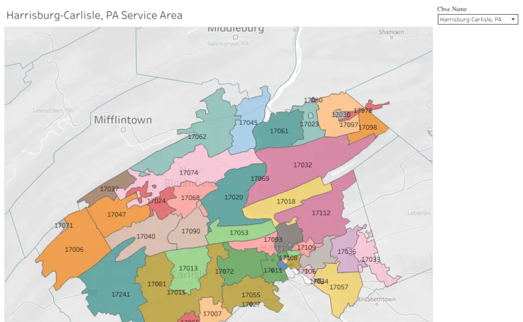 Workbook: Harrisburg