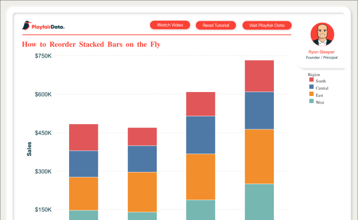 How To Reorder Stacked Bar Chart Excel