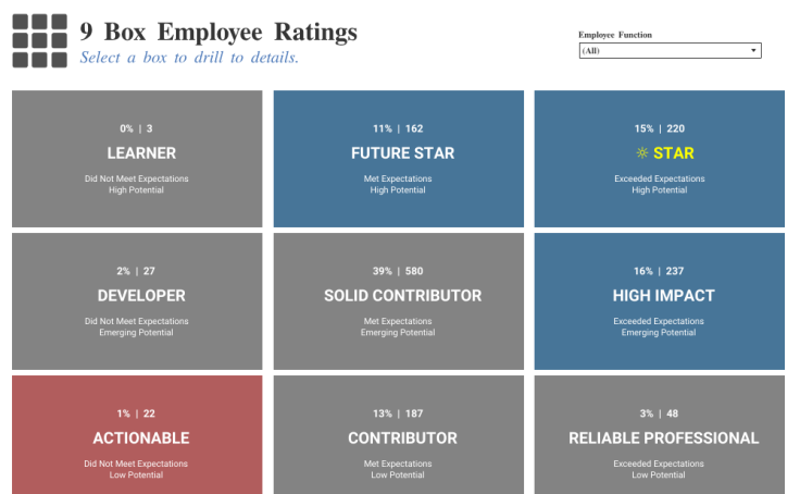 Workbook: Human Resources - 9 Box Ratings