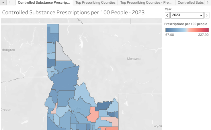 Workbook: Idaho Controlled Substance Prescriptions