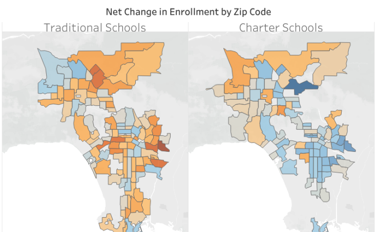Workbook: LAUSD Enrollment Change by Zip Code
