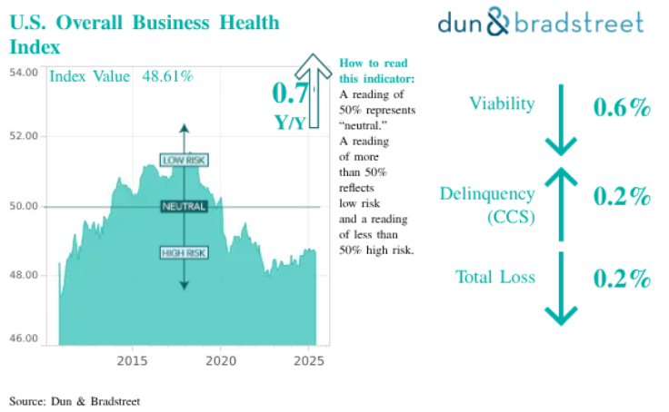 Workbook: D&B's Overall Business Health Index