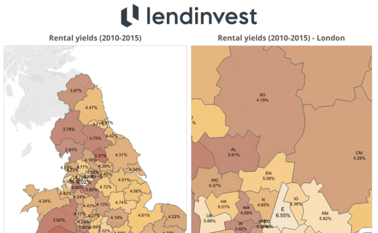Workbook: Rental yields (2010-2015)