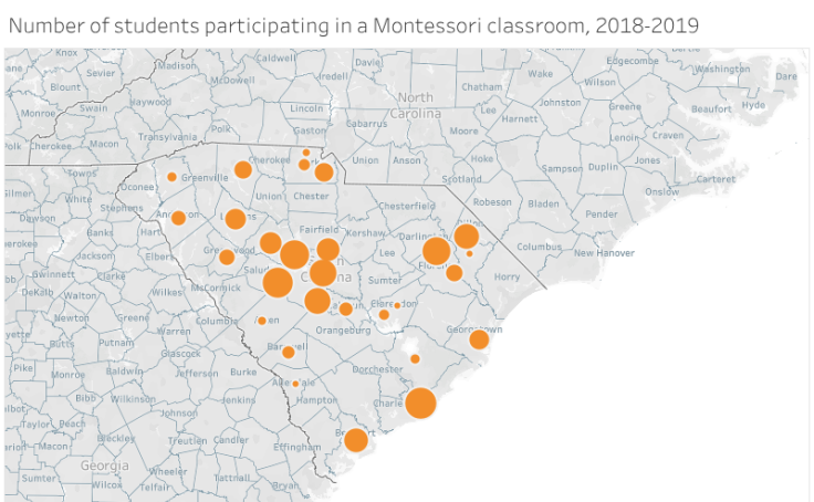 Workbook: SC Students participating in Montessori