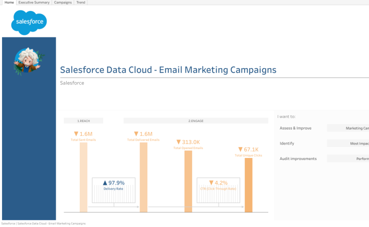 Workbook: Salesforce Data Cloud - Email Marketing Campaigns
