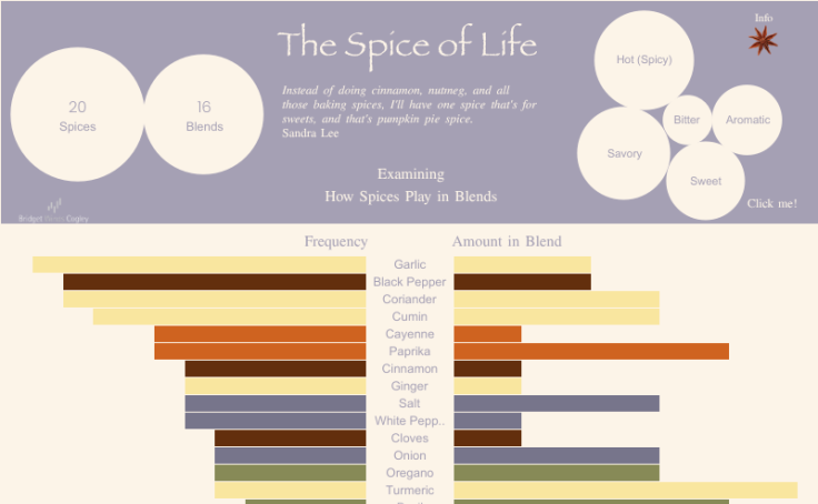 Workbook: The Spice of Life