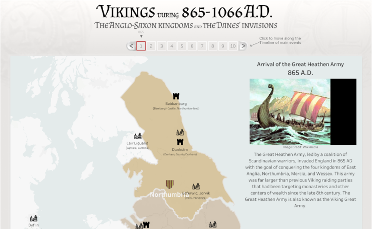 Workbook: The Vikings: The invasion of Anglo-Saxon kingdoms