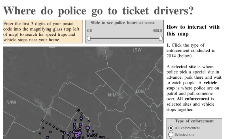 Workbook: Ticket traps in Waterloo Region