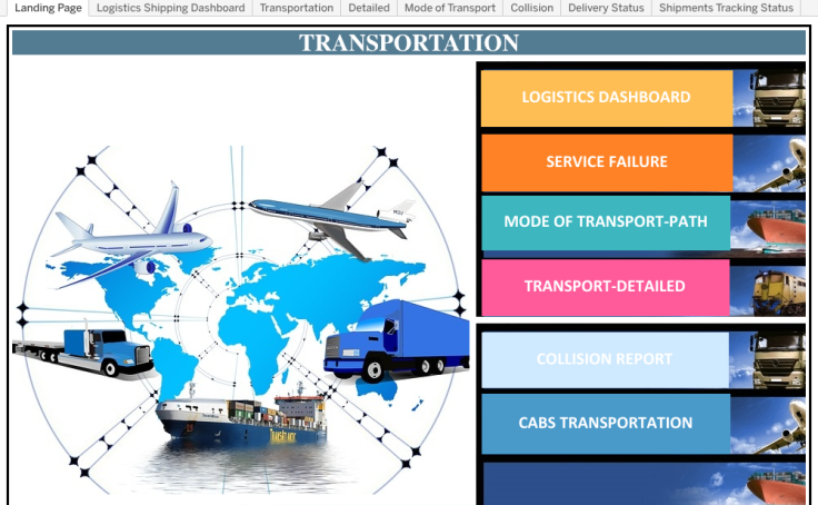 Workbook: Transportation Dashboard