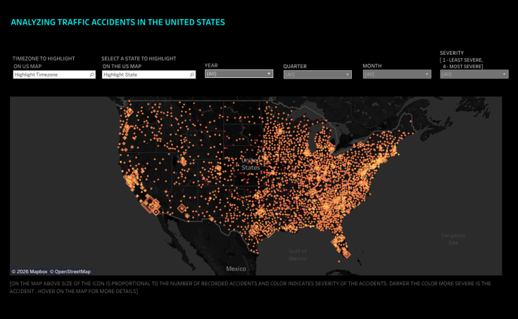 Workbook: US - Traffic Accidents Analysis